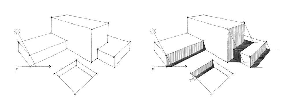 Step-by-step Tutorial: Shading in Perspective — Sketch Like an Architect