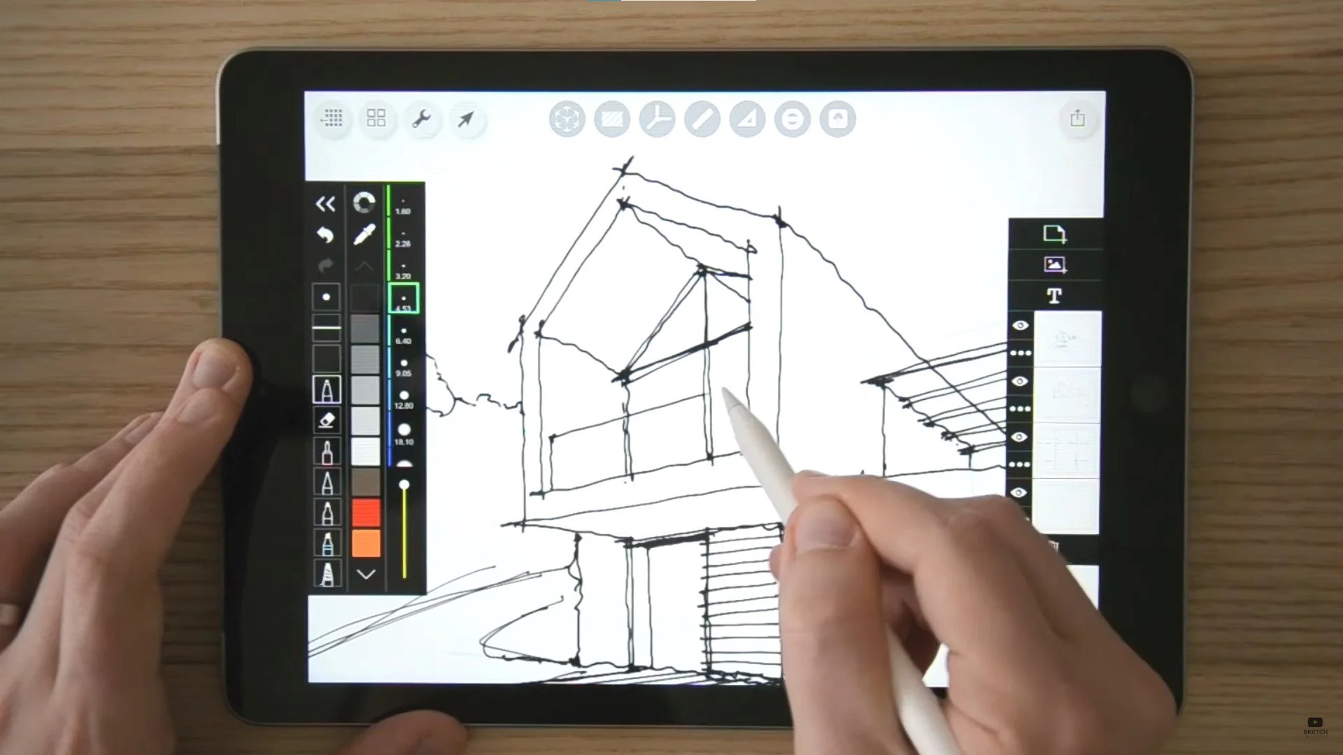 7-Step Perspective Drawing [Architecture Design Concept Development ...