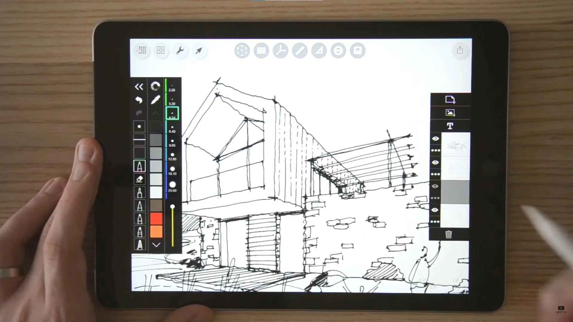 7-Step Perspective Drawing [Architecture Design Concept Development ...
