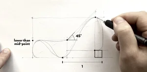 How To Draw Heydar Aliyev Center In 5 Steps — Sketch Like an Architect