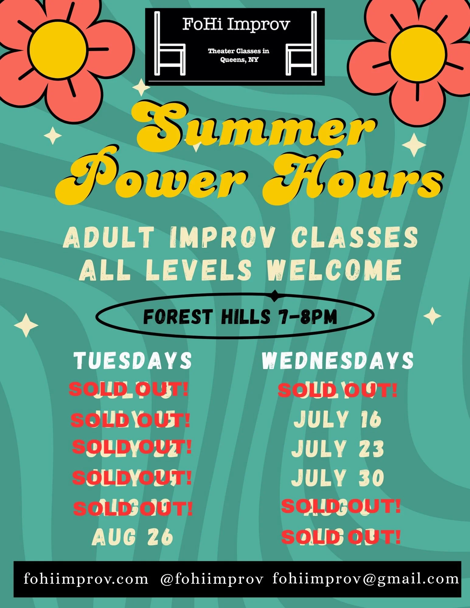 Summer Power Hours — FoHi Improv