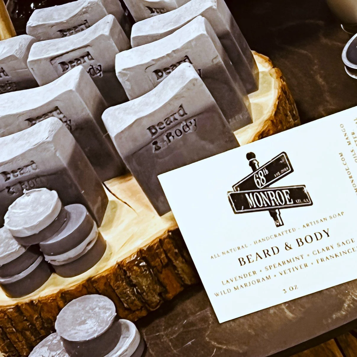 Men's Beard Bar/Body Bar — 68th & Monroe