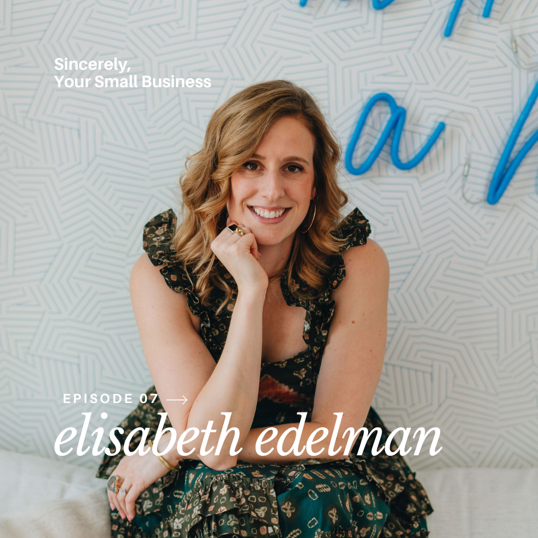 The Sincerely, Your Small Business Podcast — Jessica Norby