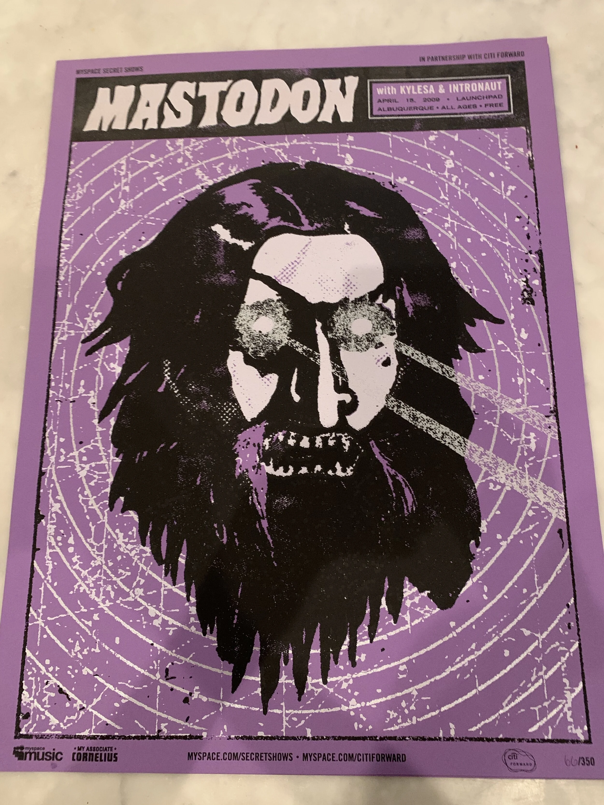 POSTERS — Mastodon Merch Store - The Yard Sale