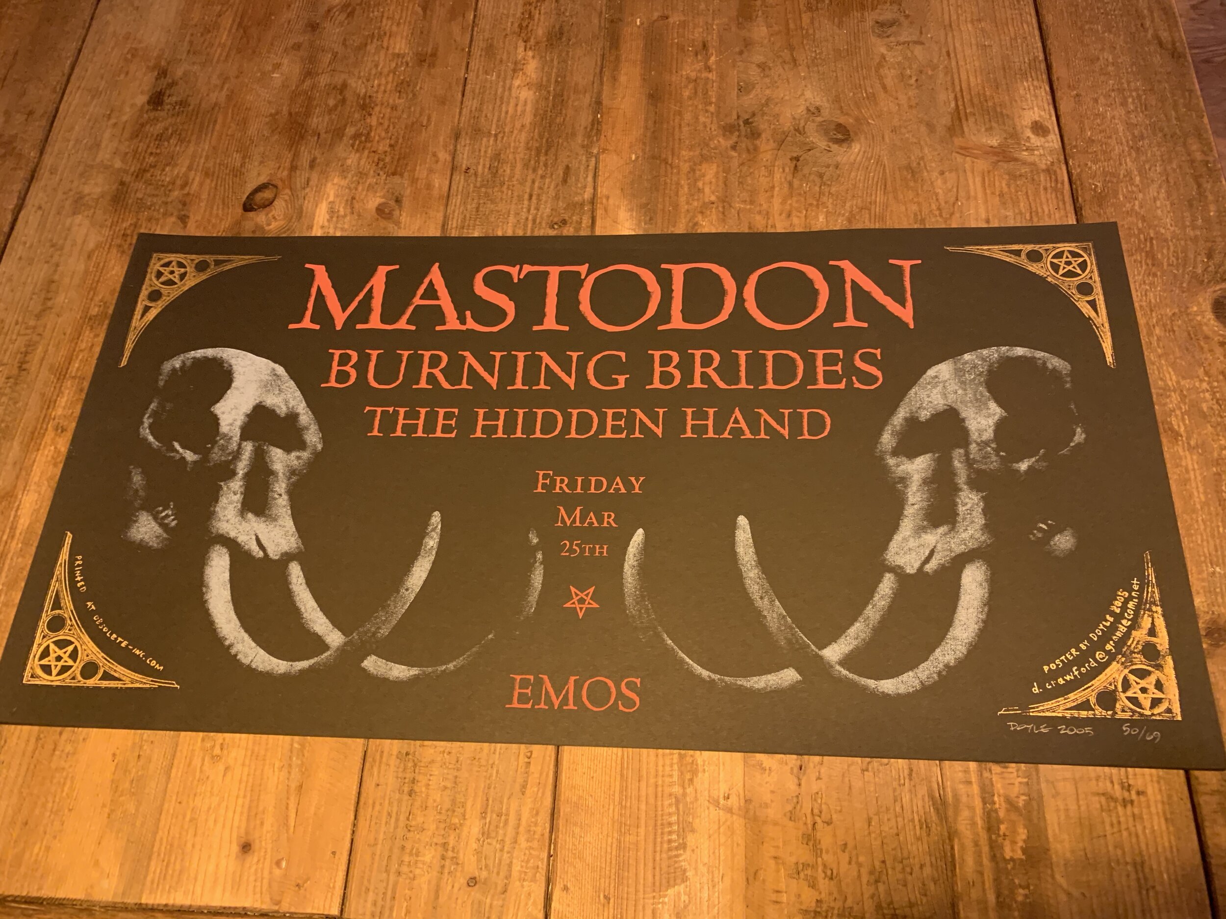 Mastodon Merchandise - Official Signed Gear