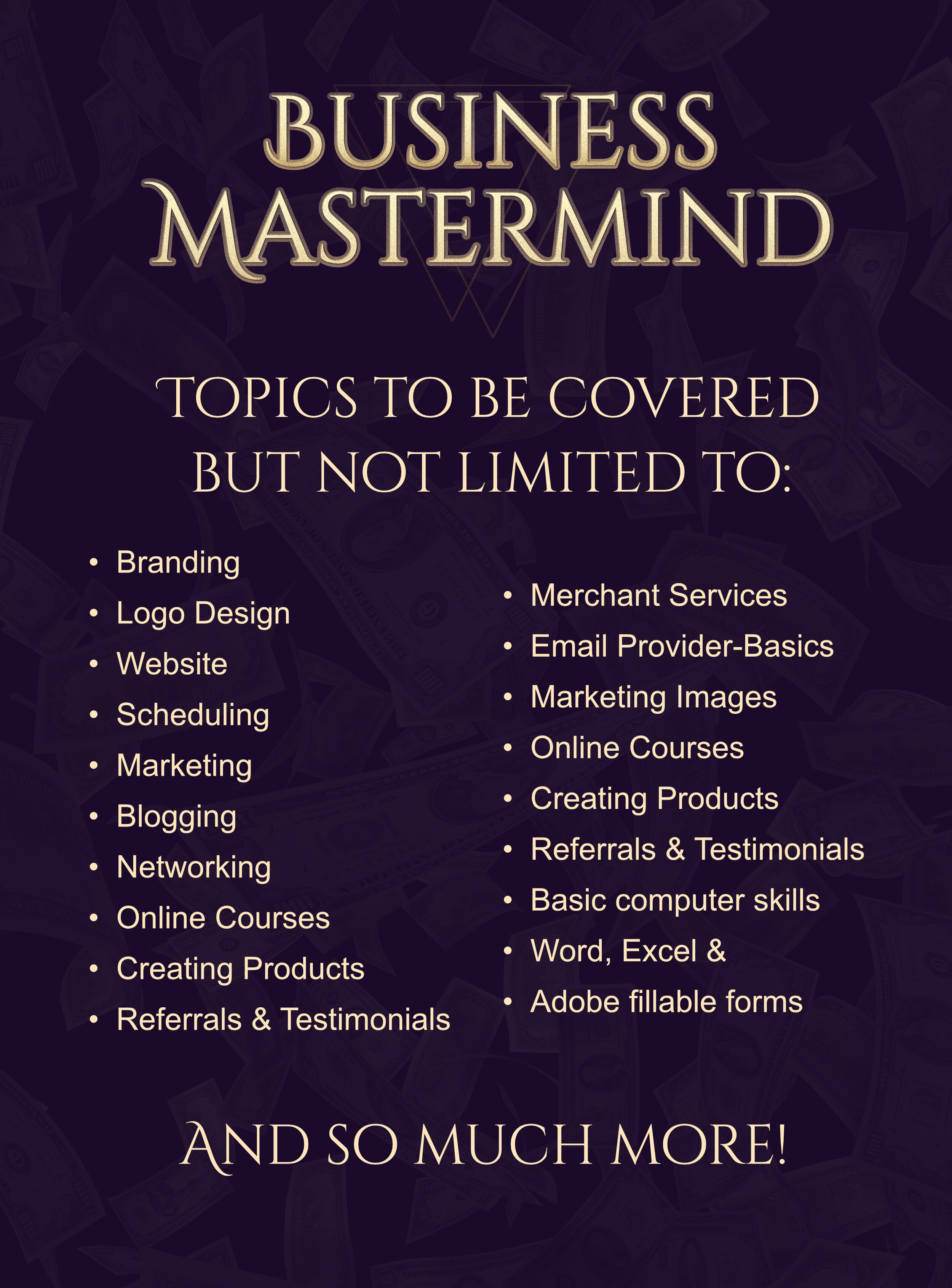Business Mastermind — Kim Richardson