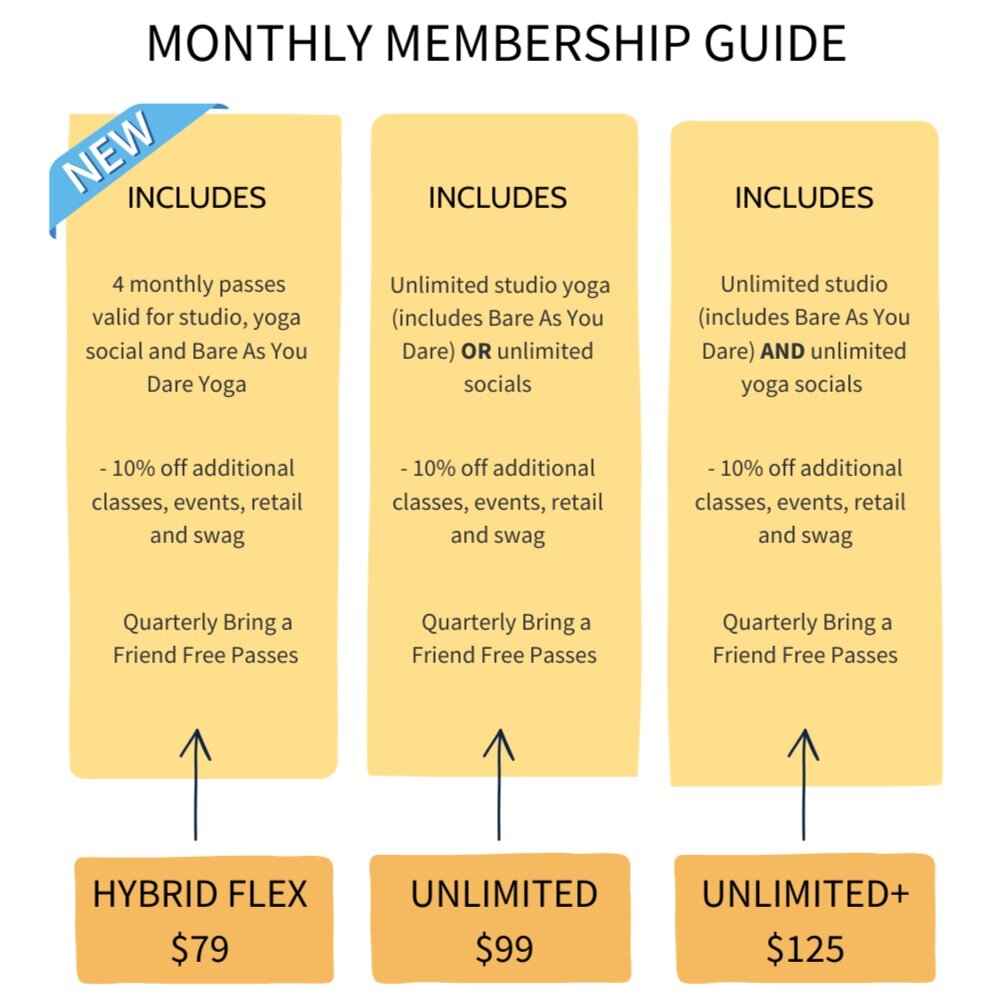 Memberships — MKE Yoga Social™