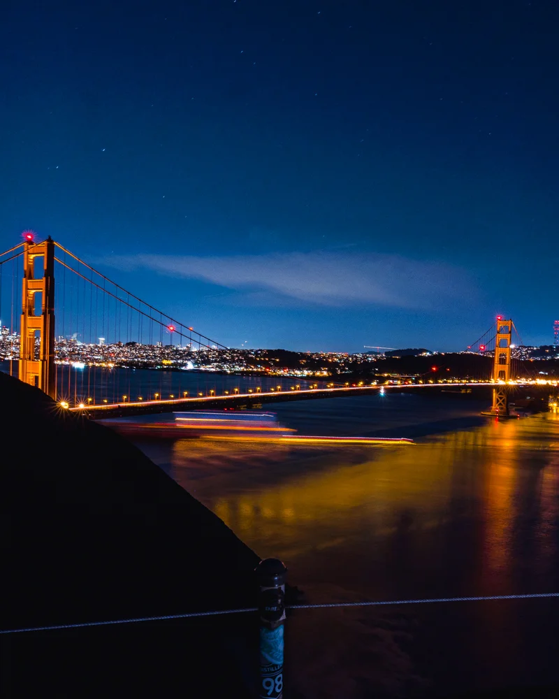 Golden Gate Bridge Night Wallpaper