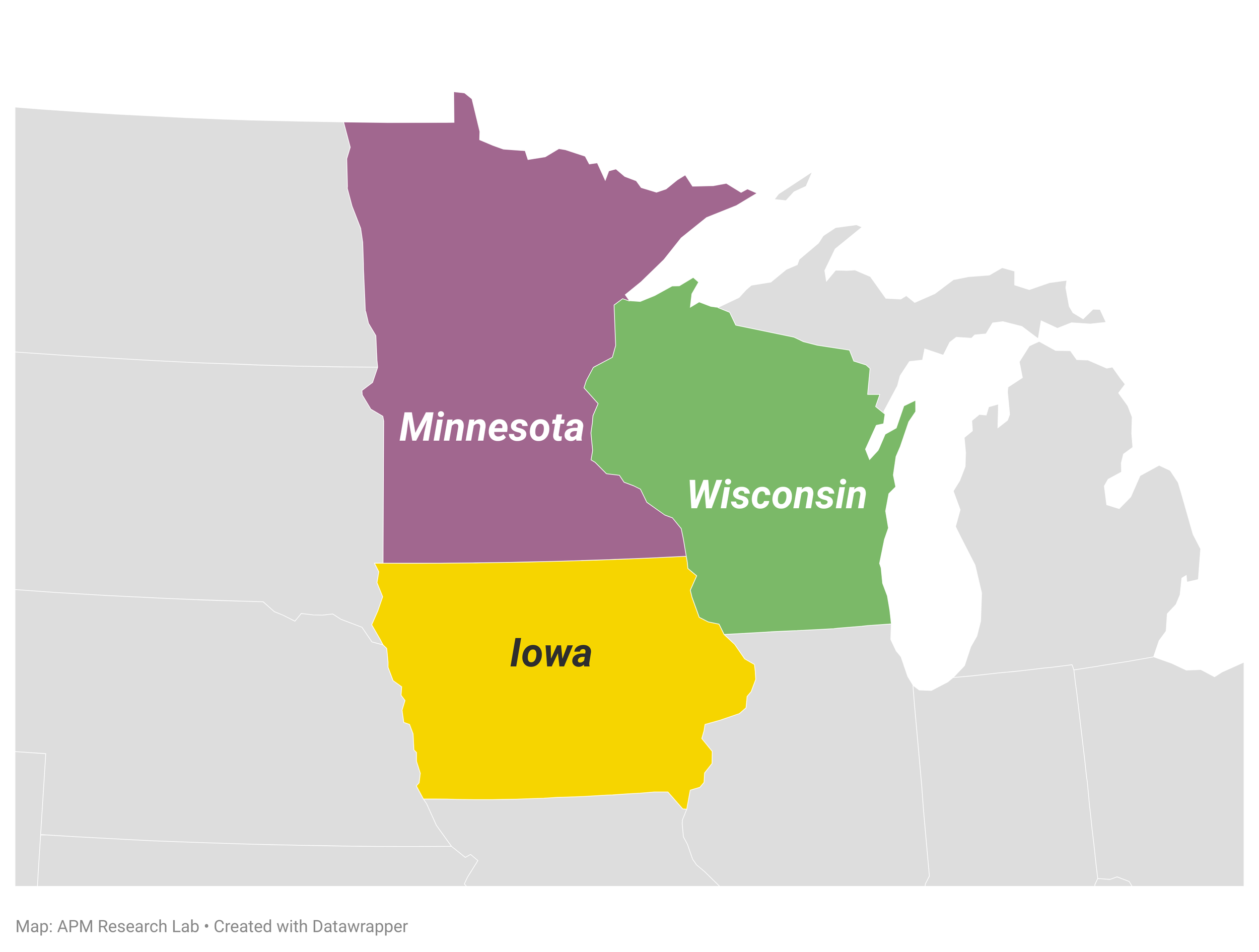 The great Upper Midwest standoff: Nation thinks Minnesota, Wisconsin ...