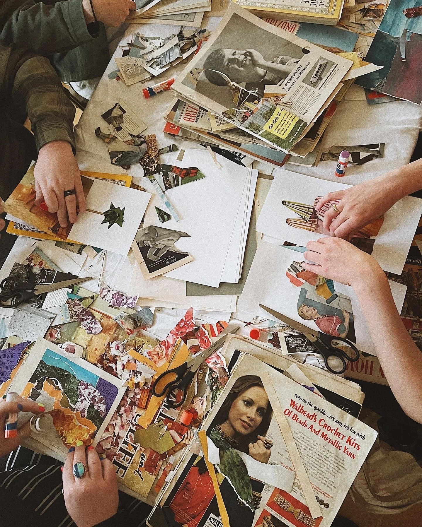 Collage Workshop with Bri Gawkoski — Workshop SLC