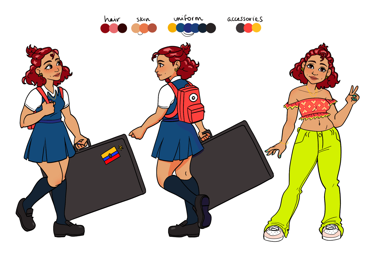 character design — Cat Lopez