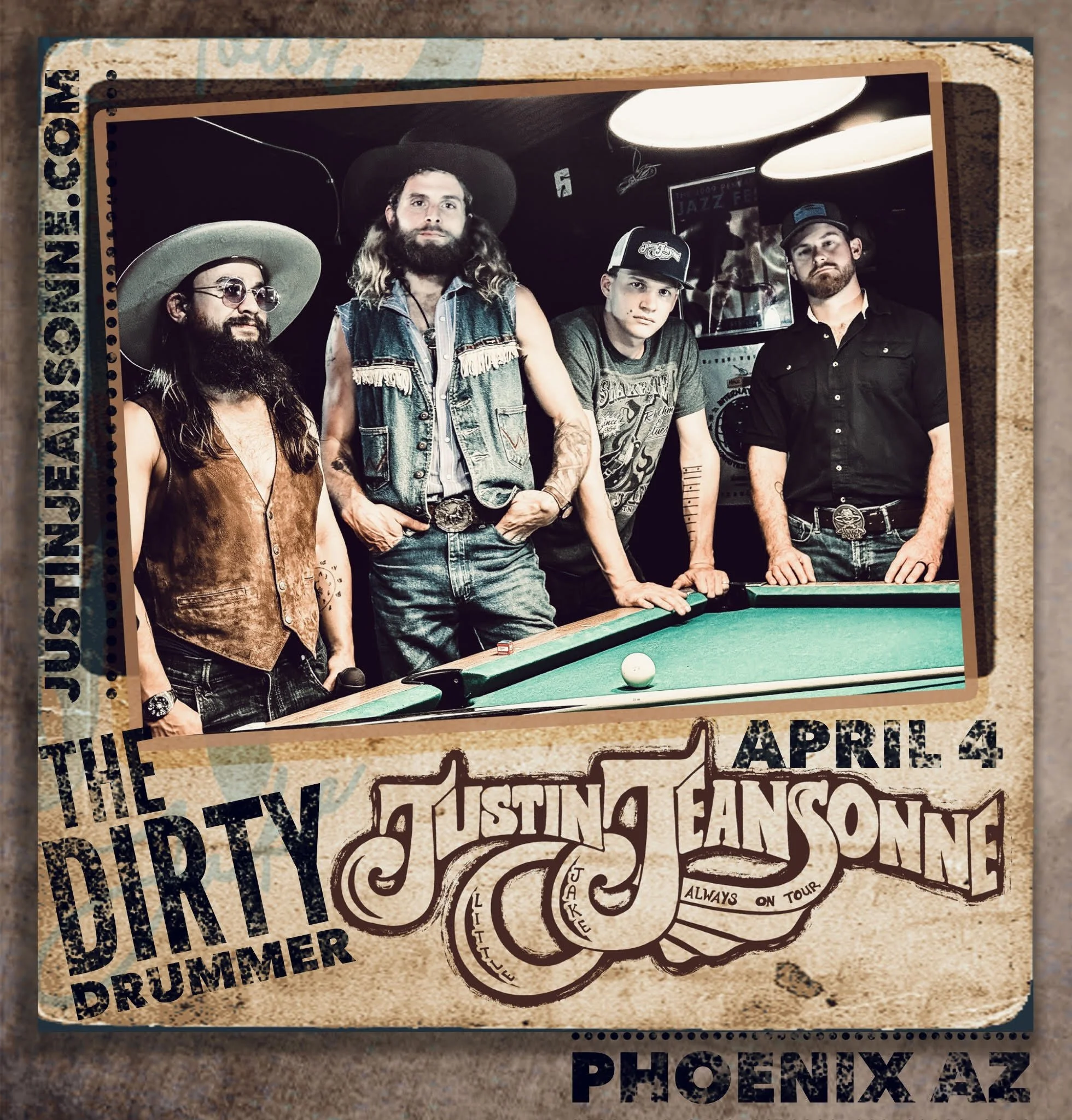 Justin Jeansonne Band — The Dirty Drummer