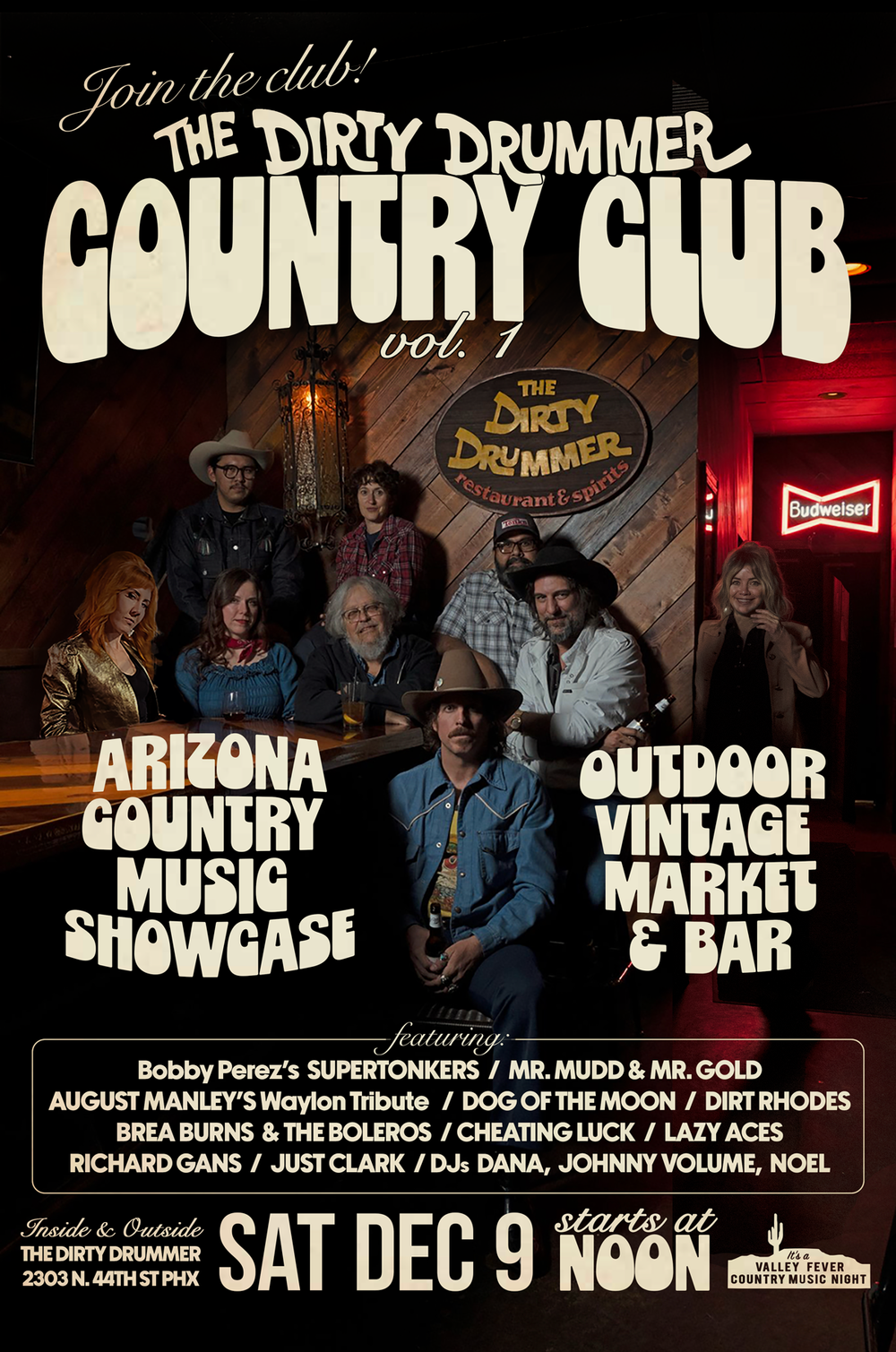 all Day Arizona Country Music Showcase and Outdoor Vintage Market — The ...