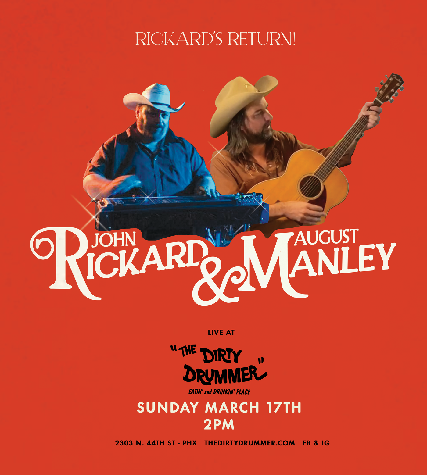 Events — The Dirty Drummer