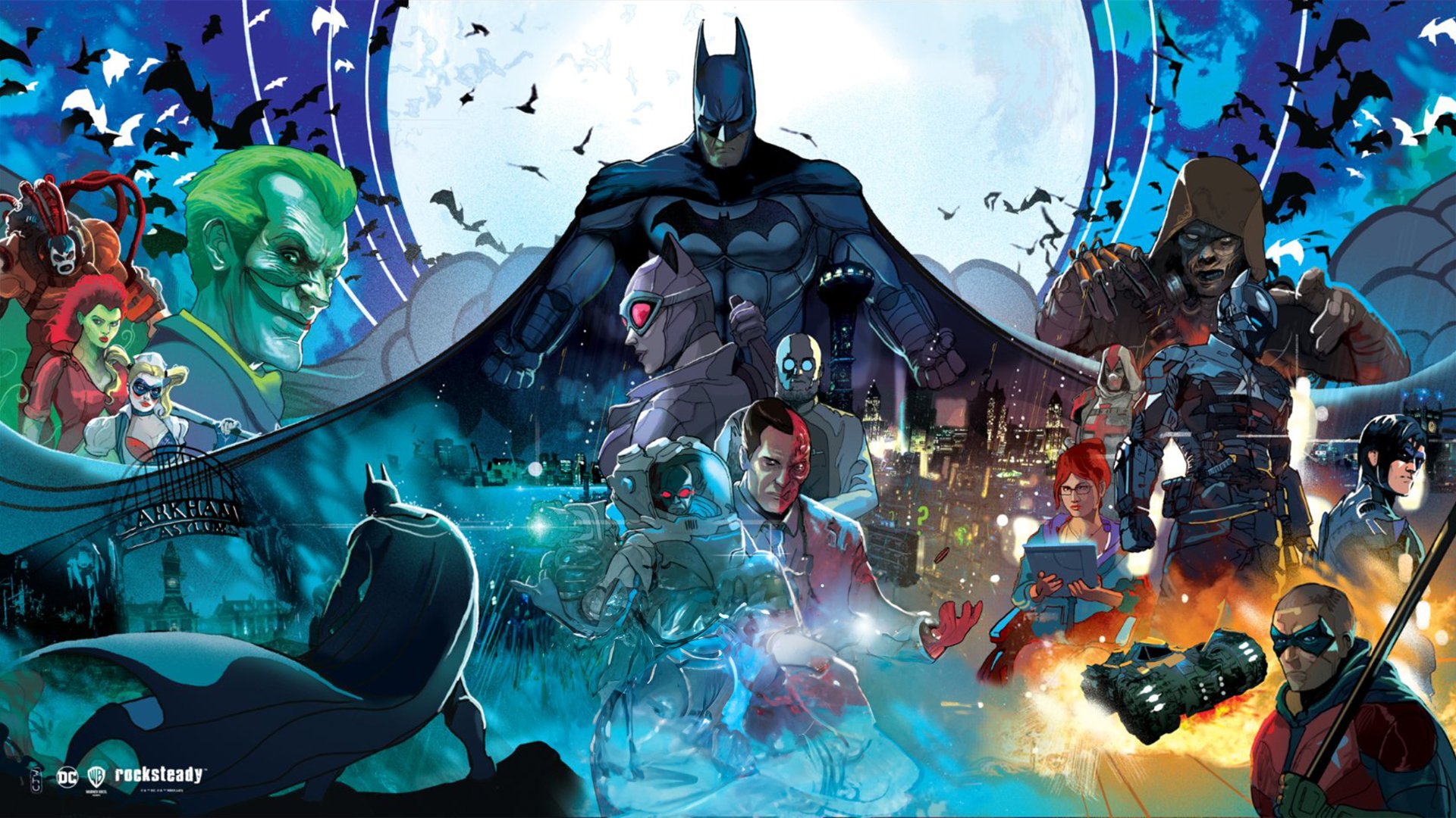 Batman Arkham Asylum Batcave