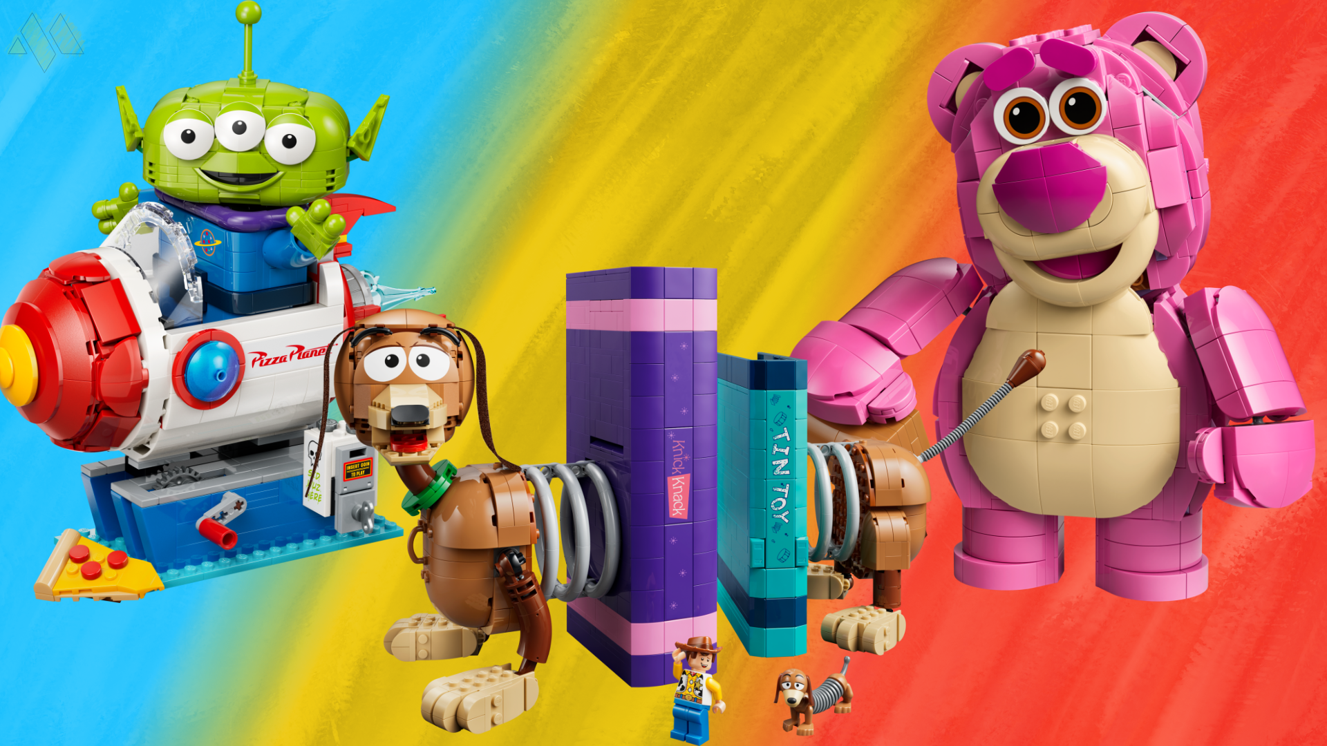 You've got a friend in these new Toy Story Lego sets — Maxi-Geek
