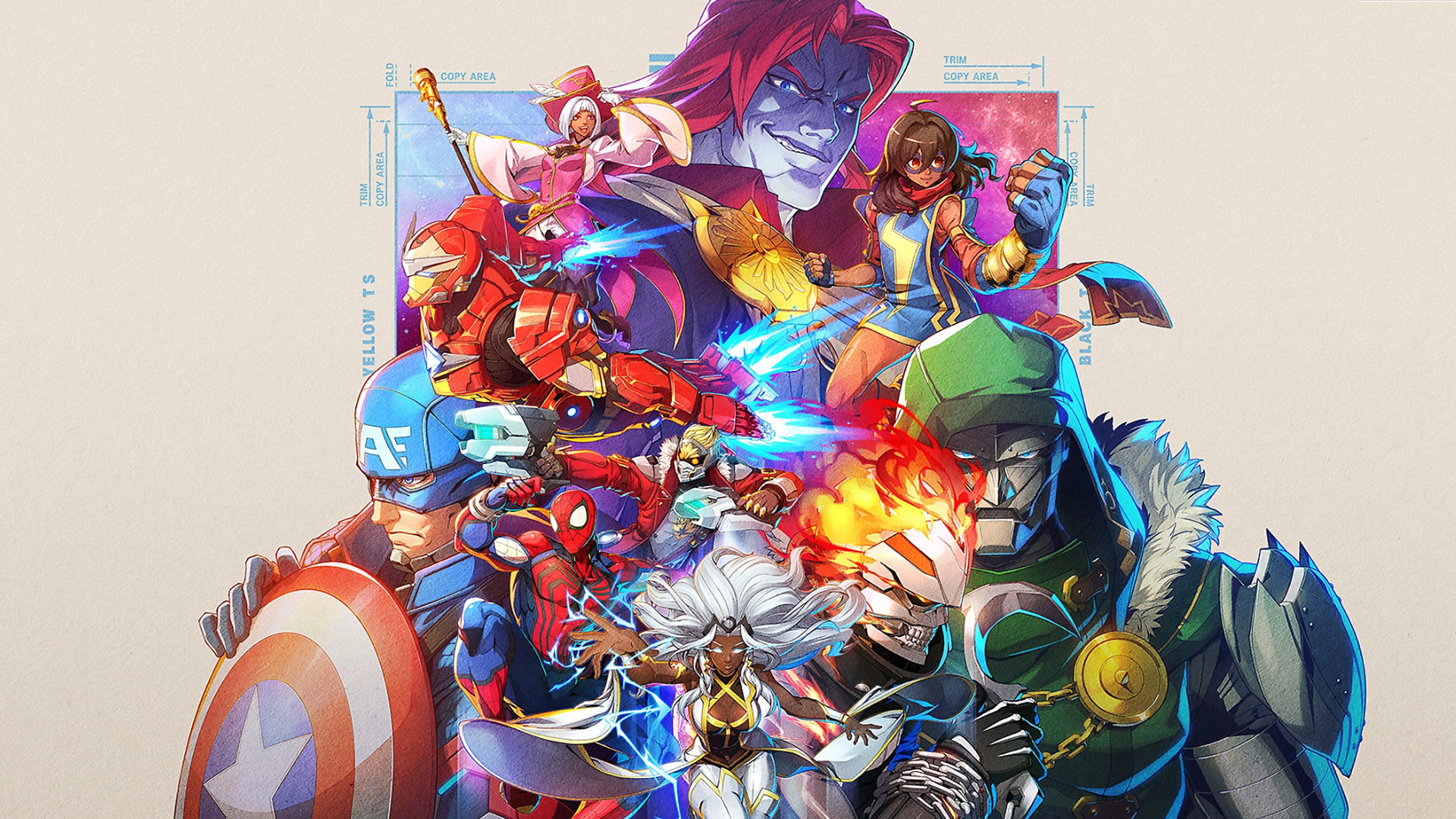 Marvel Tōkon: Fighting Souls reveals the Knights of Doom — Maxi-Geek