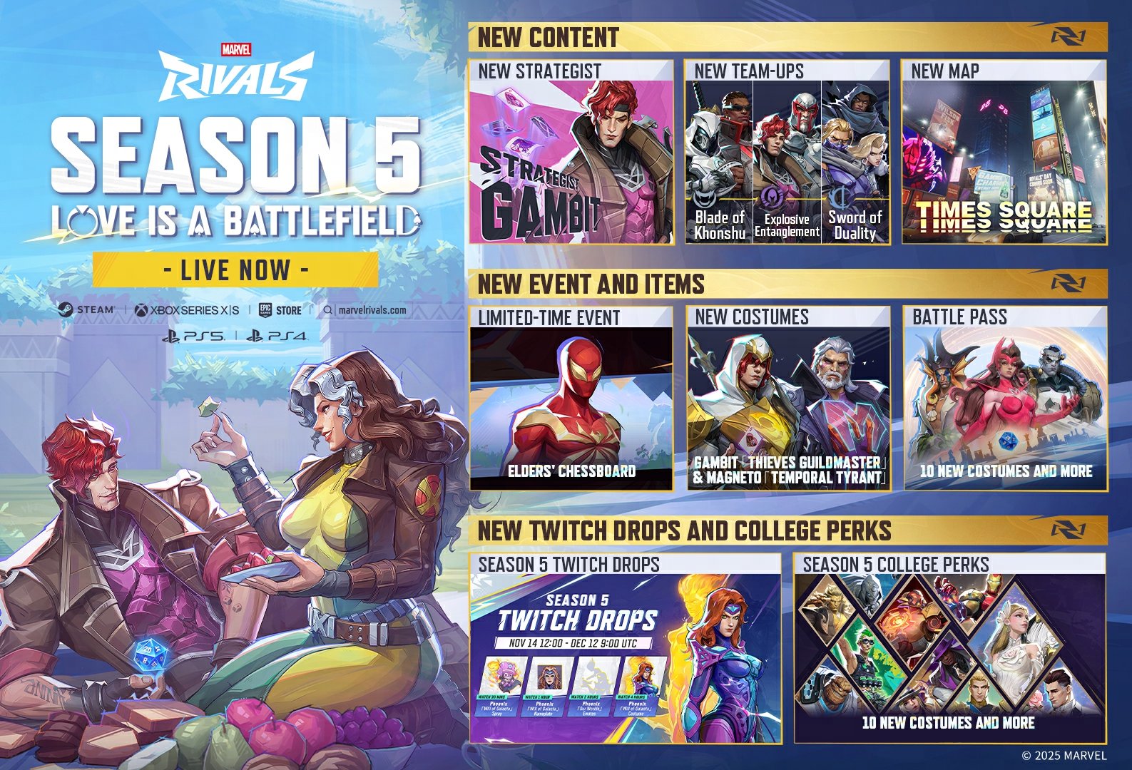 Marvel Rivals Season 5 is ready for love — Maxi-Geek