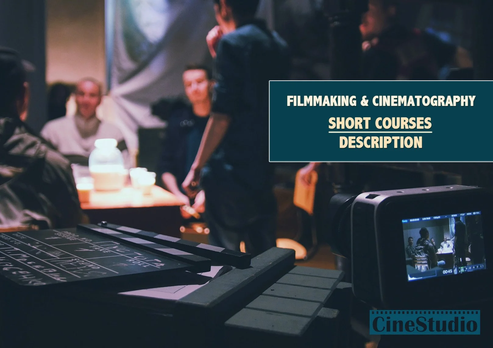 Short courses — CineStudio | Paris School of Film and Media