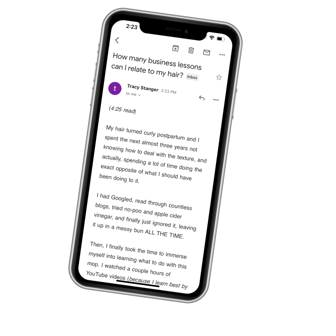 Welcome — Tracy Stanger