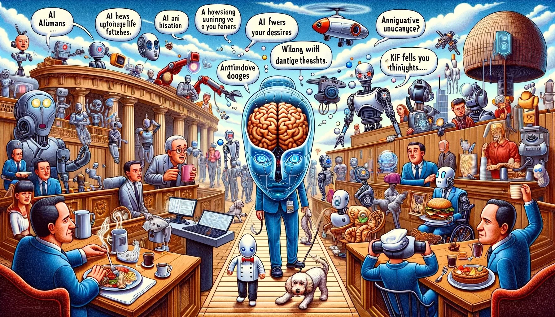 The Overthinking Ape Meets AI: Navigating a World of Exaggerated Hyperboles — Santa Cruz Works