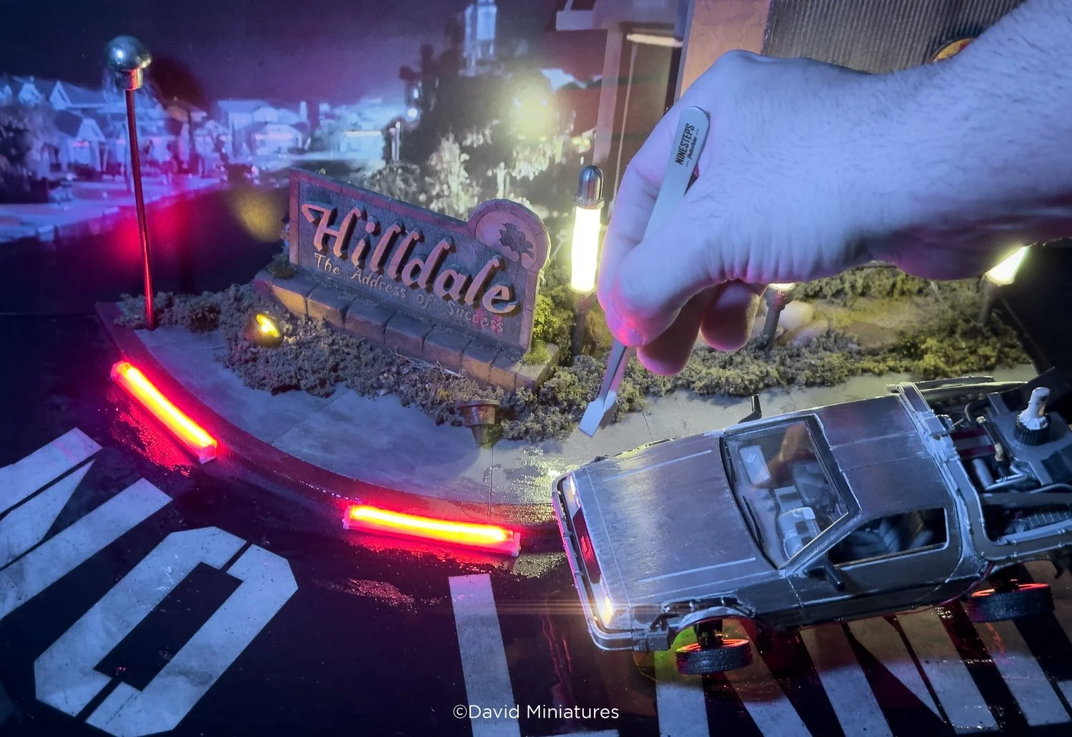 DAVID MINIATURES - Back To the Future Dioramas
