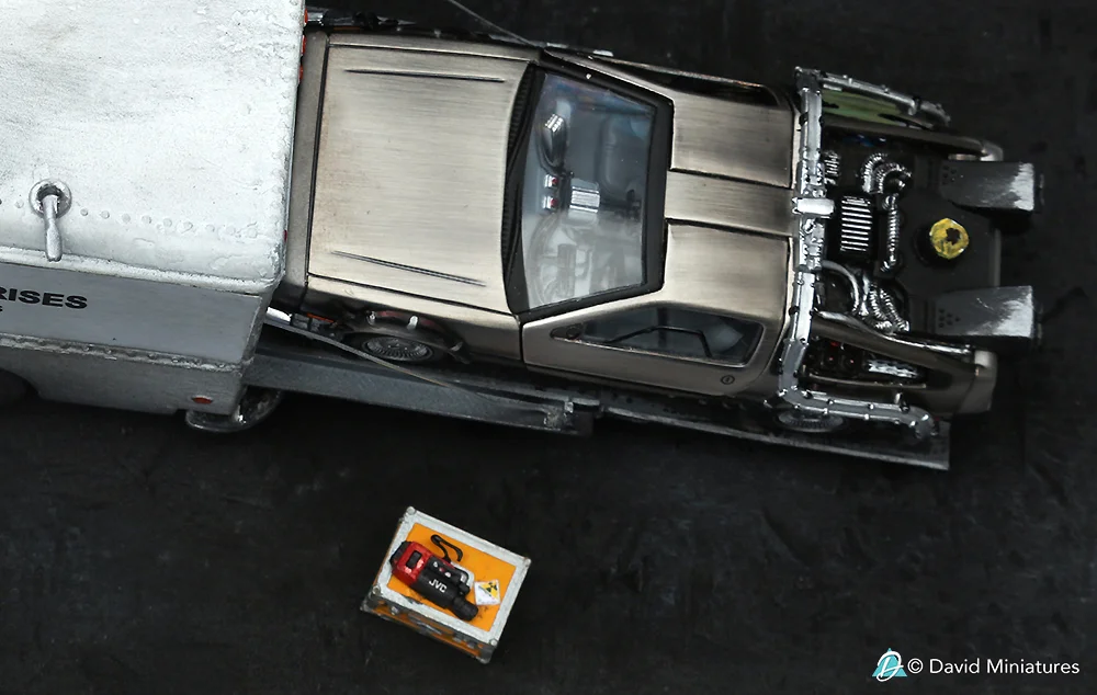 DAVID MINIATURES - BACK TO THE FUTURE: DELOREAN REVEAL