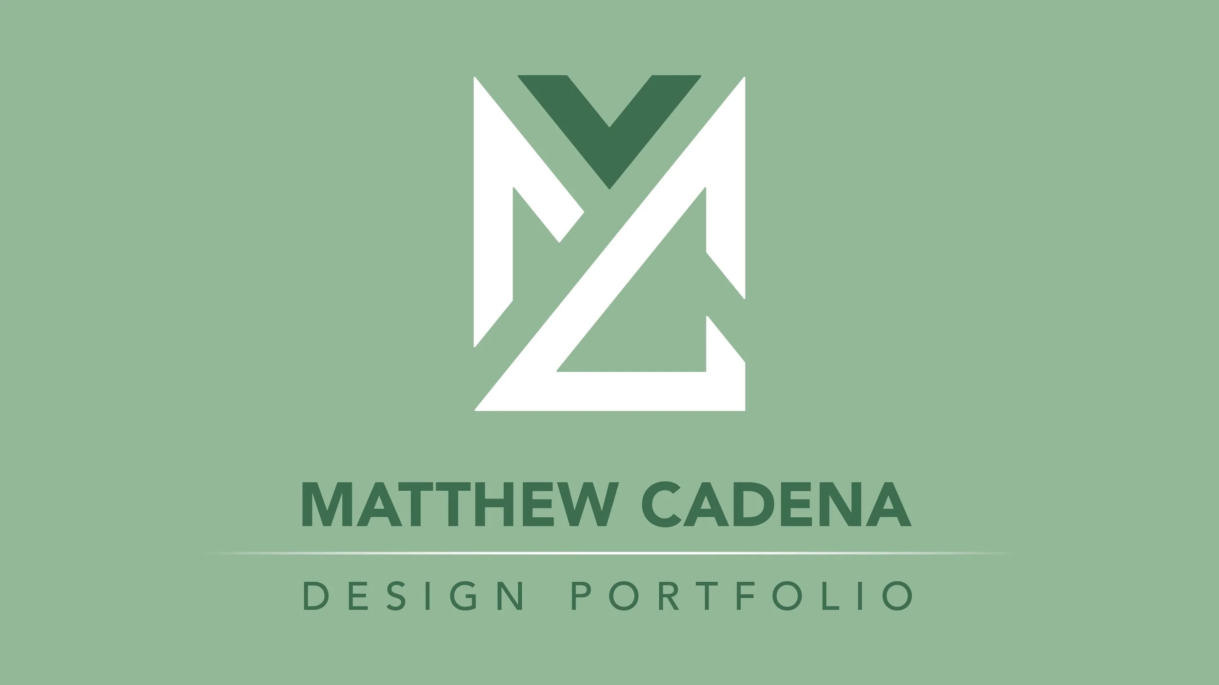 Matthew Cadena Design Portfolio