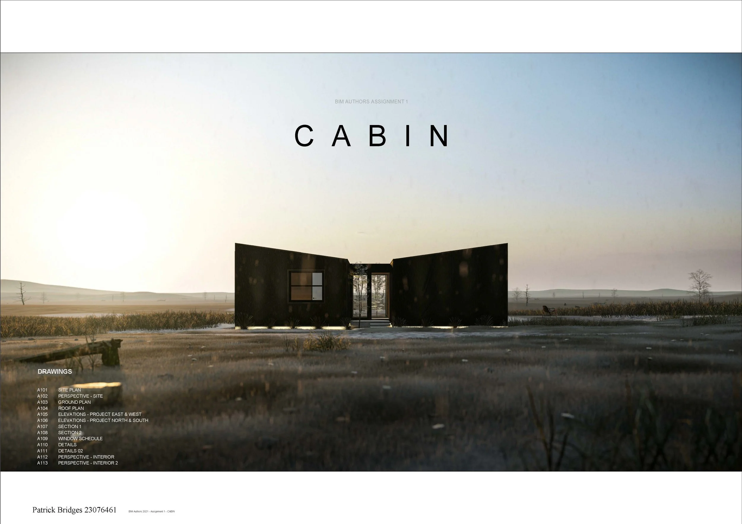 REVIT WORK SAMPLES - DOCUMENTATION — Patrick Bridges