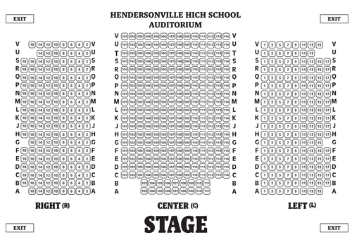 Seating Charts — Hendersonville Symphony