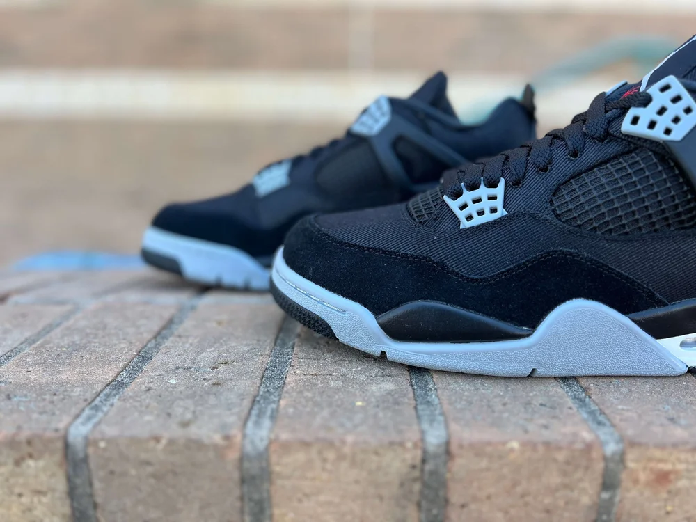 2022 Air Jordan 4 Retro "Black Canvas" | [Detailed Review] | The Retro ...