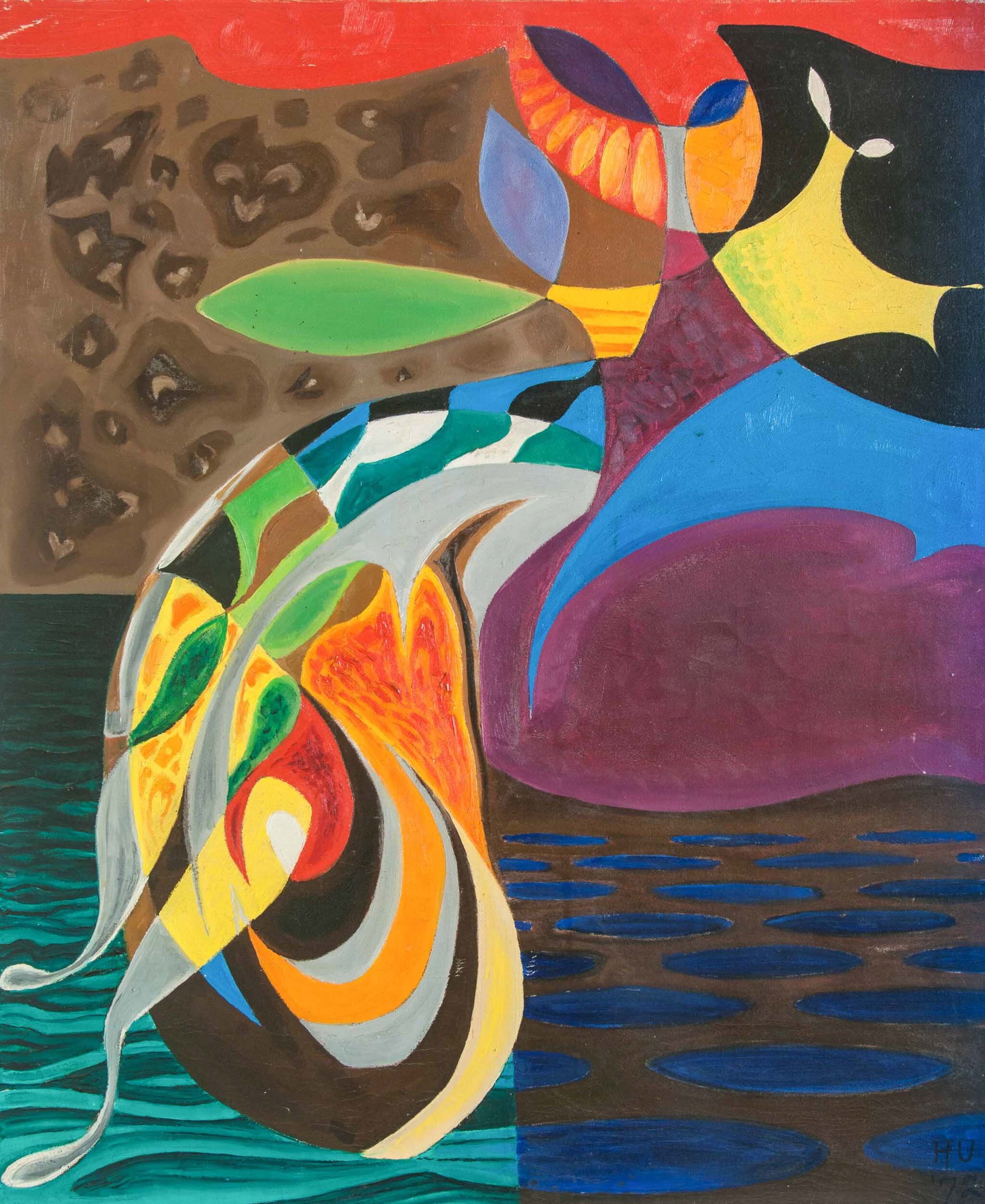 Landscape painting by Hugh Stollmeyer — Hugh Stollmeyer