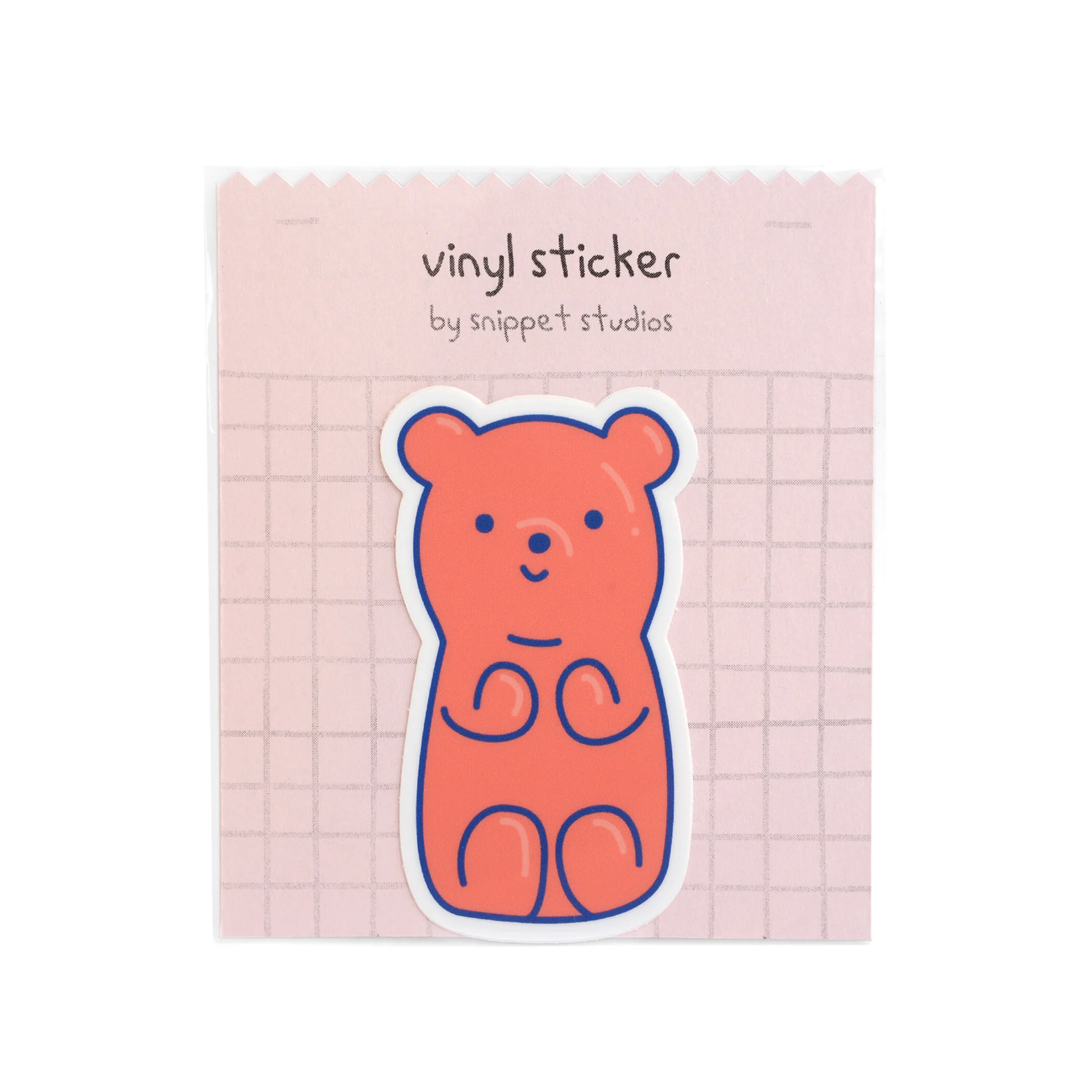 Papercraft Gummy Bear Sticker Pack 5-Piece Sticker Pack Craft Supplies ...