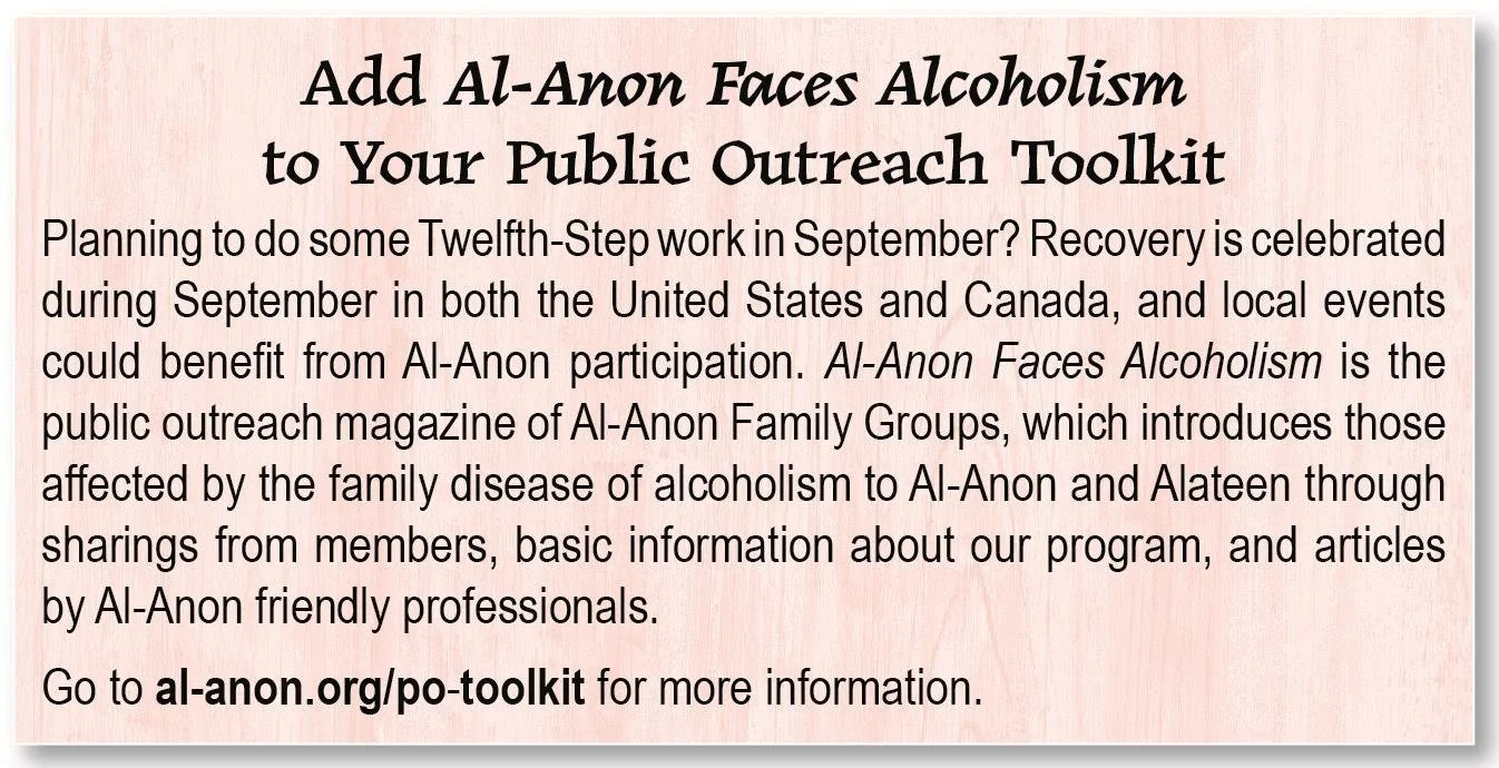 Public Outreach — Oregon Al-Anon/Alateen