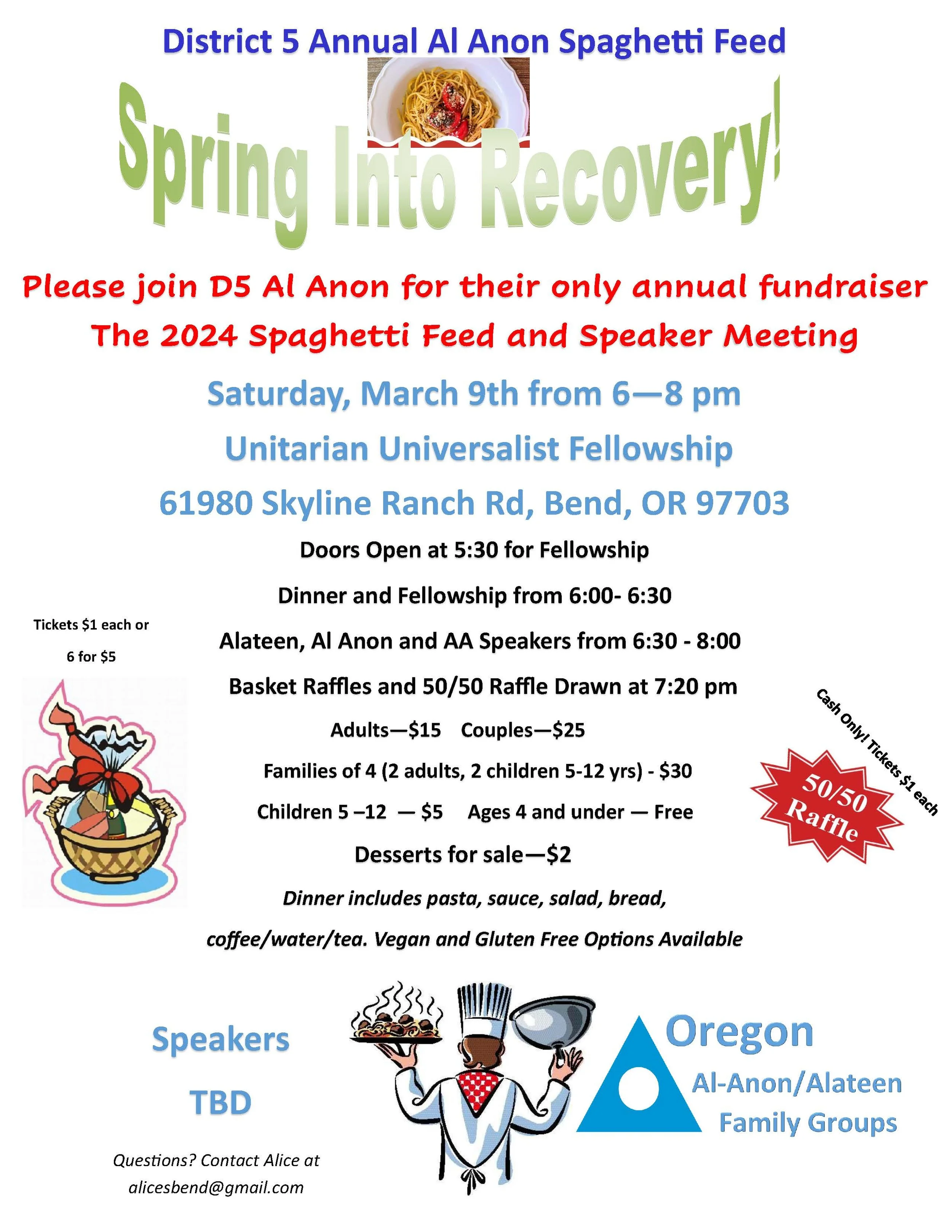 Flyers for upcoming Events! — Oregon Al-Anon/Alateen