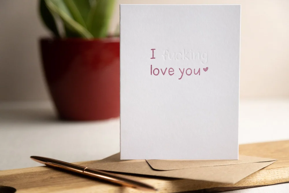 I Love You Card For Him