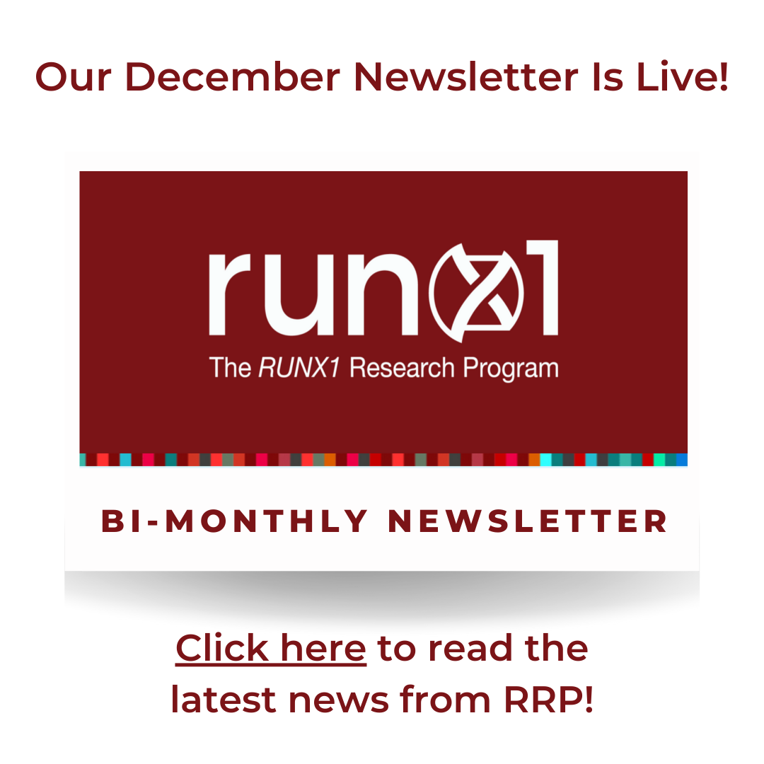 RUNX1 Research Program - One Goal. Prevent Cancer.