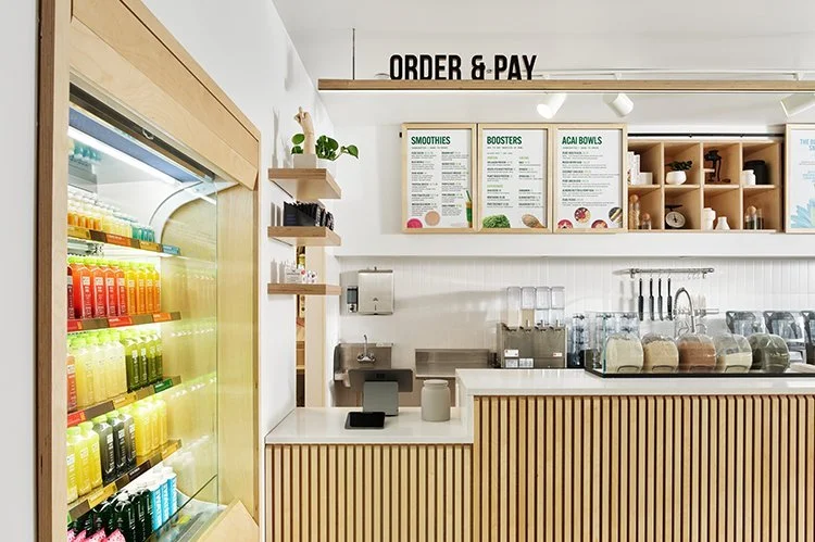 Juice Bar Design Samples