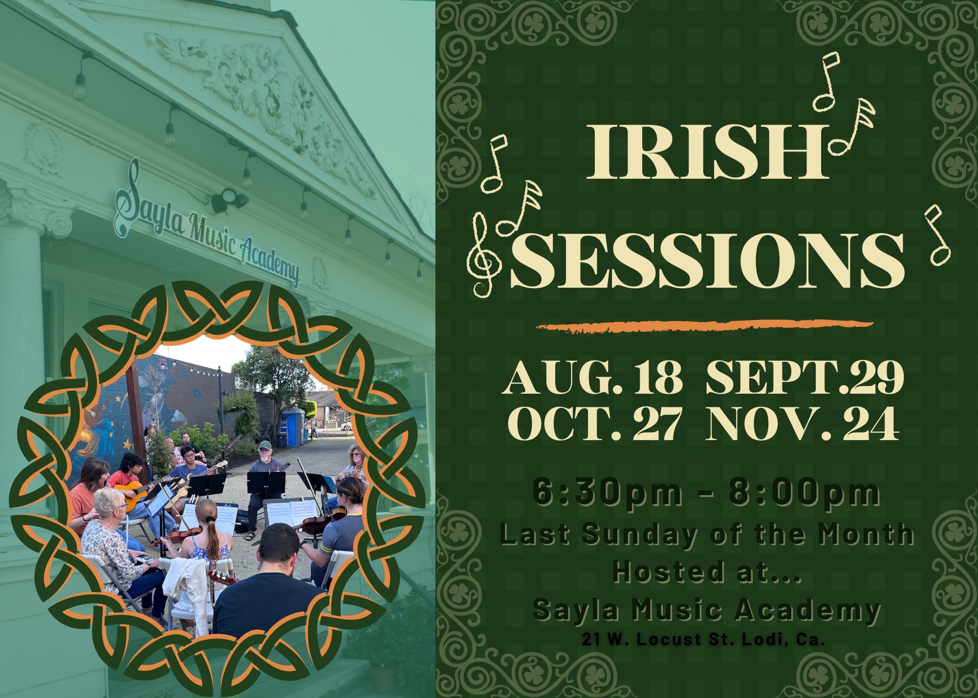 Irish Sessions — Sayla Music Academy