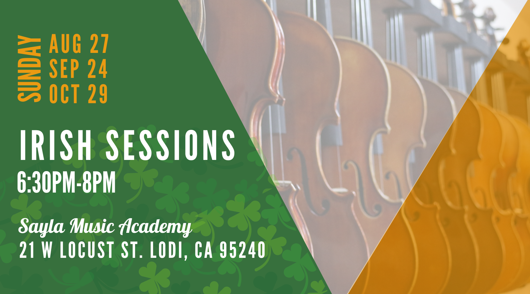 Irish Sessions — Sayla Music Academy