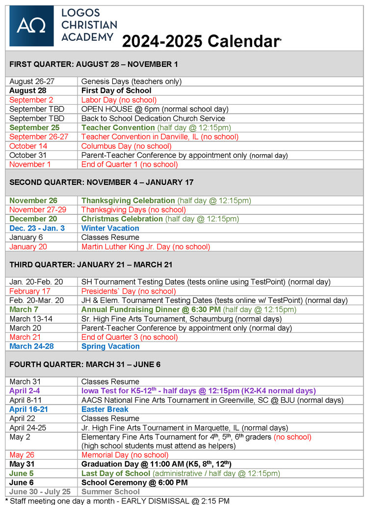 Logos Christian Academy