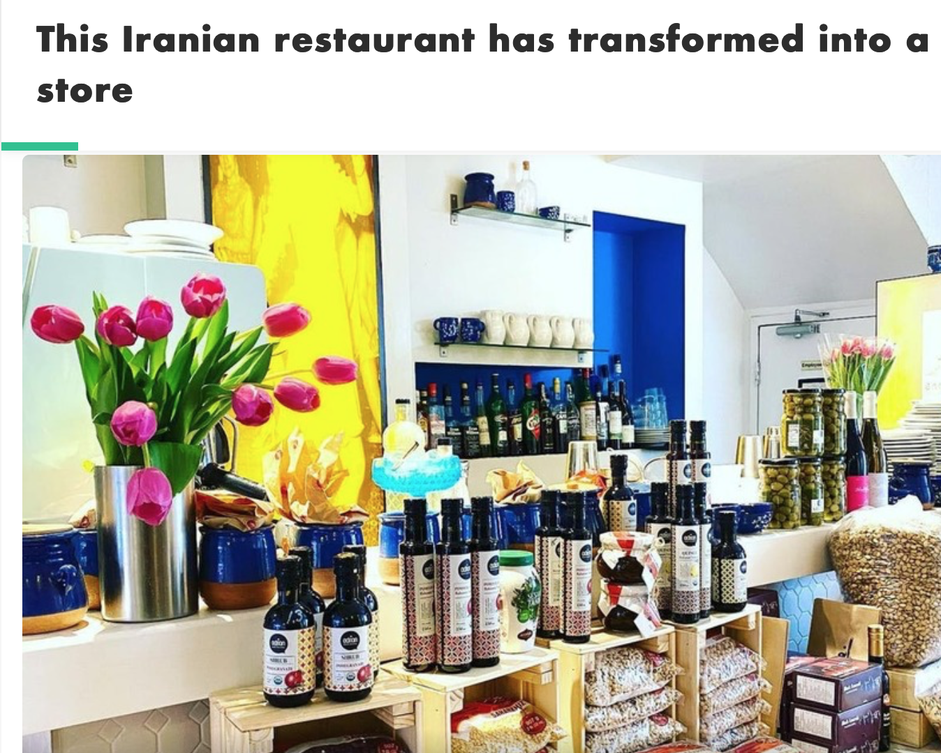 Press — Banu Iranian Eatery and Commissary