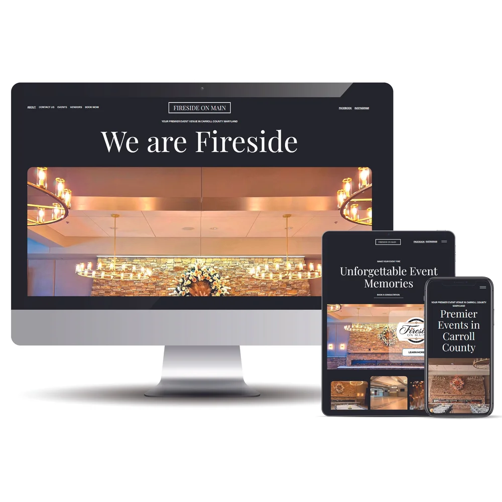A Modern Website for a Modern Venue: Fireside on Main Event Center ...