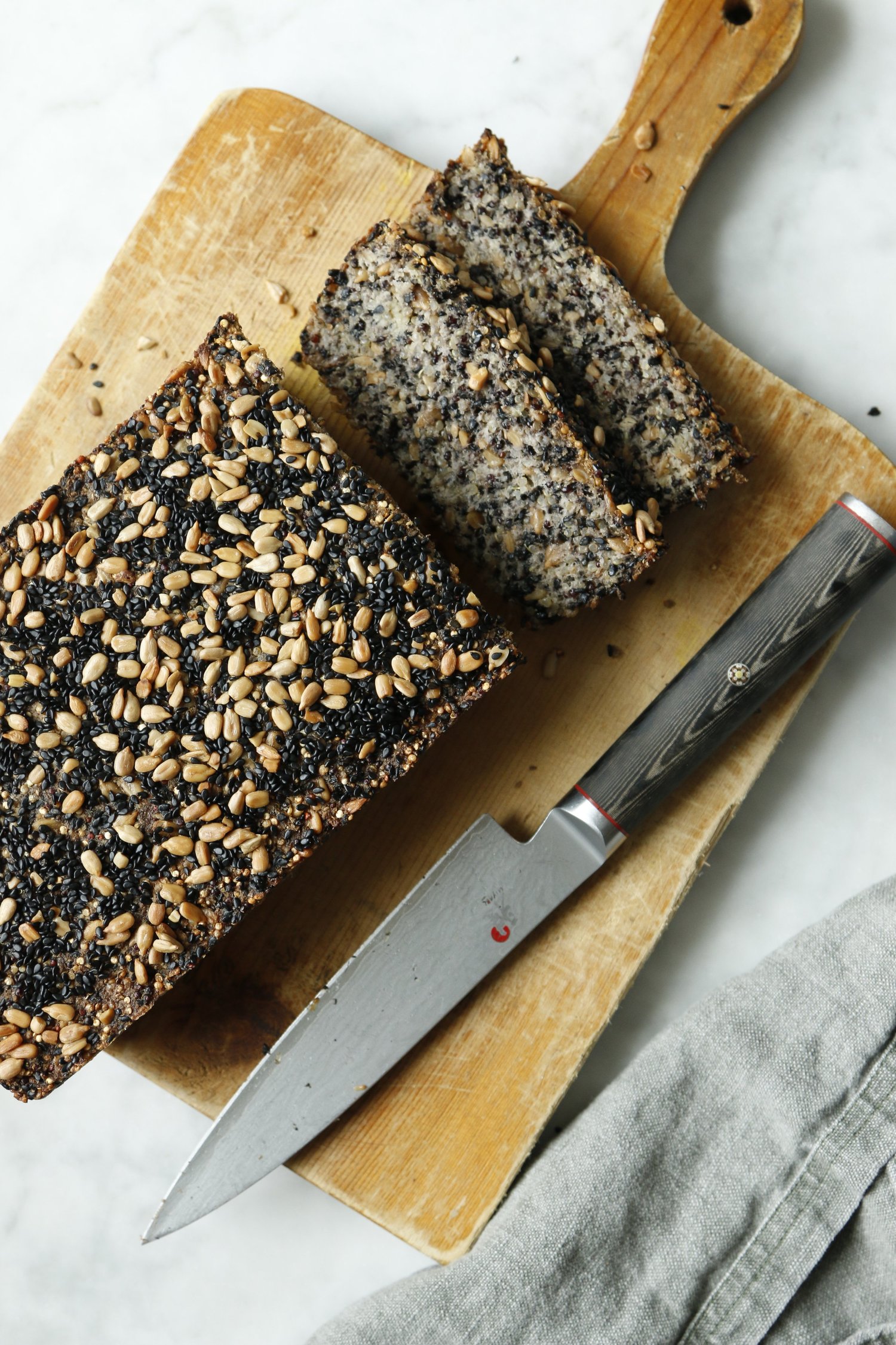 Seed Cycle Bread : Pumpkin Flaxseed & Sunflower Sesame — The Kitchen ...