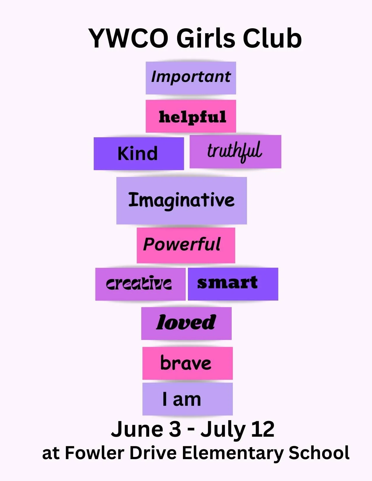 Girls Club — YWCO