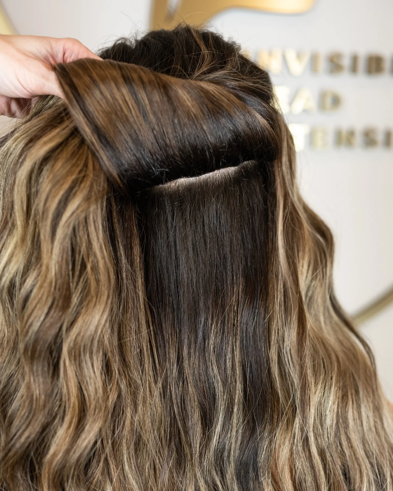 IBE Hair Extensions in Portage MI | Invisible Bead Extensions | Vadala ...