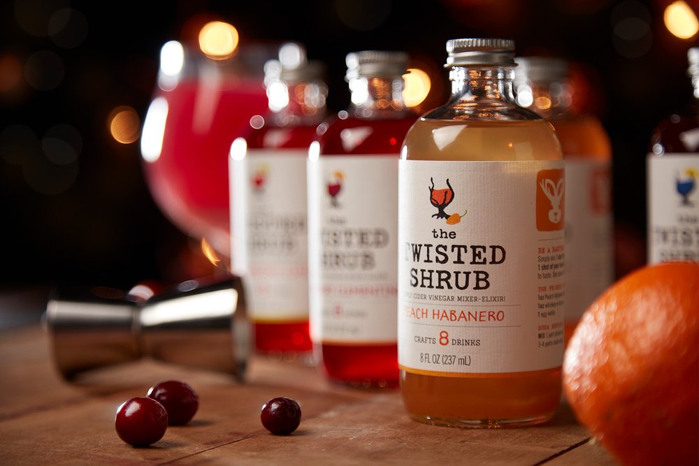 Twisted Shrub Brand Identity & Package Identity — ULTRA CREATIVE, INC.