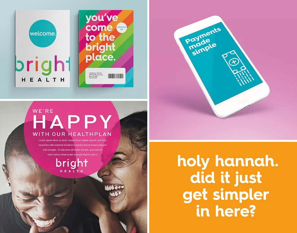 Bright Health Visual Strategy & Marketing Collateral — ULTRA CREATIVE, INC.