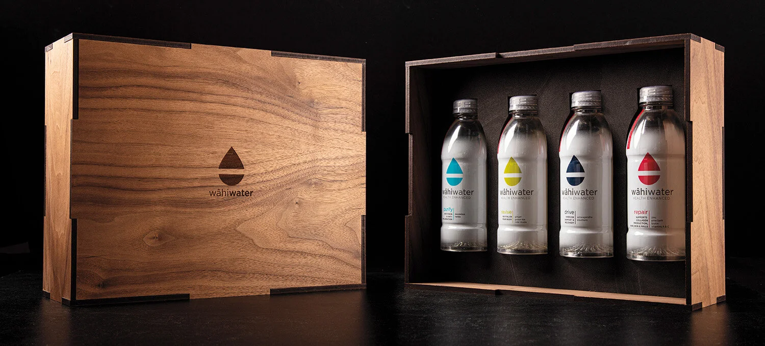 Wahi Water Branding & Package Design — ULTRA CREATIVE, INC.