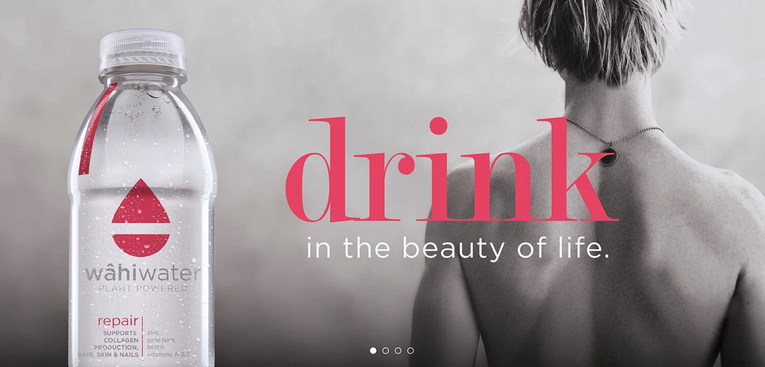 Wahi Water Branding & Package Design — ULTRA CREATIVE, INC.